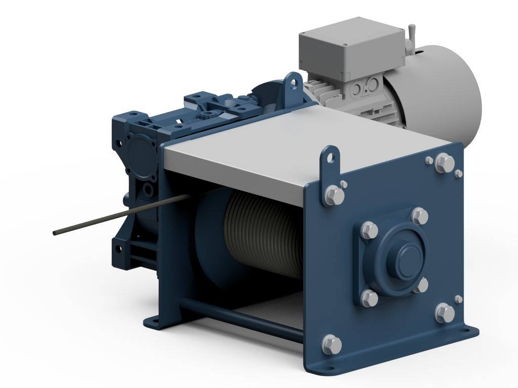 AP WINCH TECH EBRW3000-B-2 240V AC Winch - Wire Rope – The Winch Warehouse